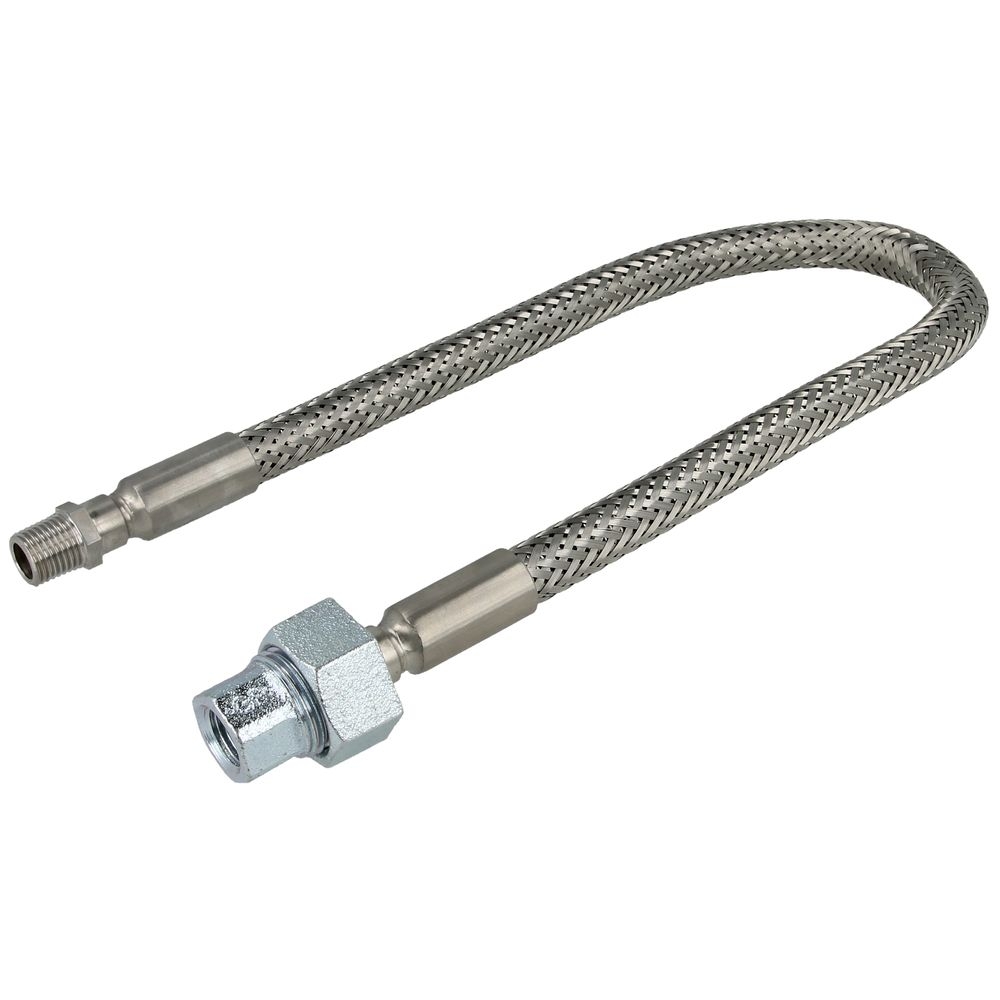 Flexible Gas Hose Stainless Steel DN8 1/4" (AZ Gastechnik) - Heattec ...